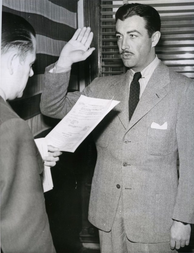 Lt. Robert Taylor, United States Naval Reserve 1943-1945 | Robert ...